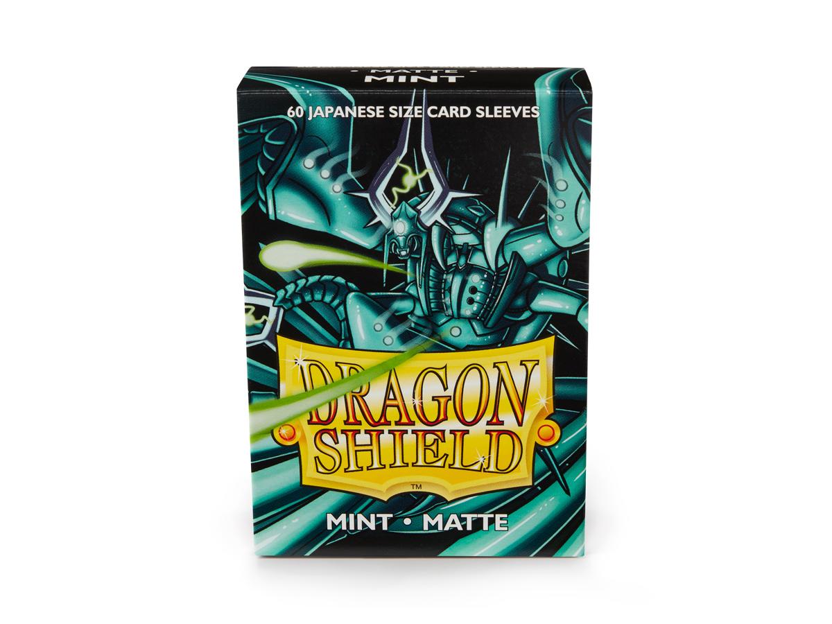 Dragon Shield Small Sleeves - Matte Mint (60) - Piri Piri Games